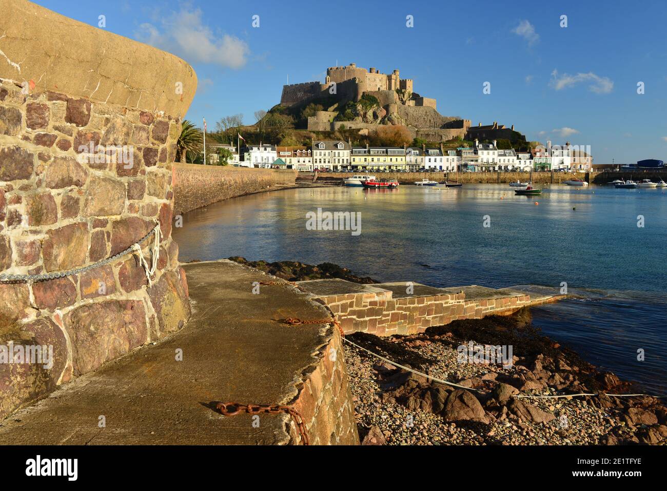 Mont orguiel castle hi-res stock photography and images - Alamy