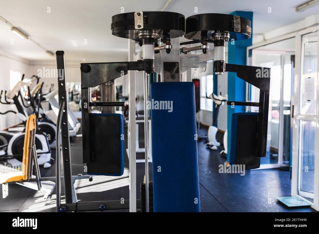 Gym machine. Gym concept Stock Photo - Alamy