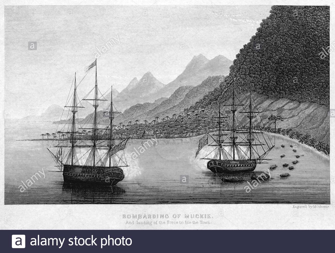 American ships 1800s hi-res stock photography and images - Alamy