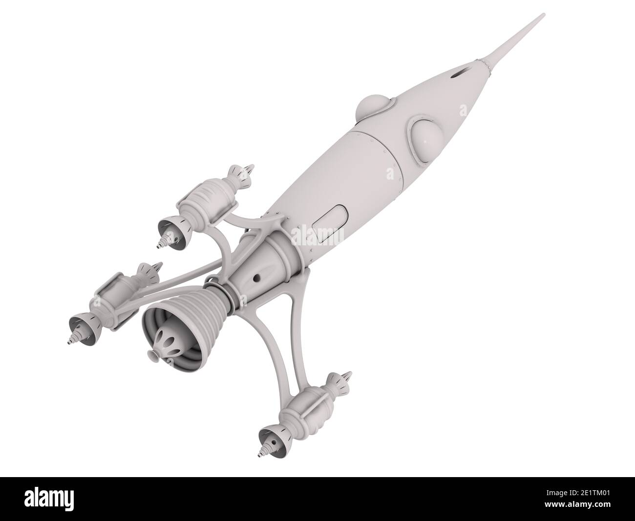 Retro spaceship design hi-res stock photography and images - Alamy