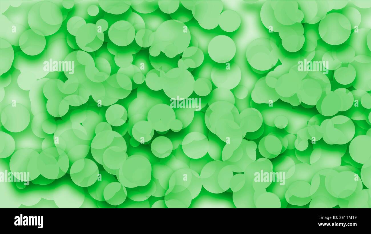 Beautiful green circle shapes background for banner concept Stock Photo ...