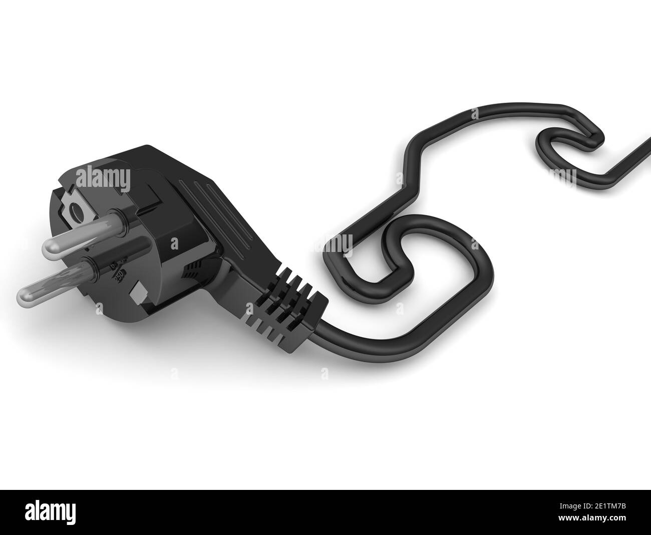 Electric Vehicles. The contour of the car is made of black electrical ...