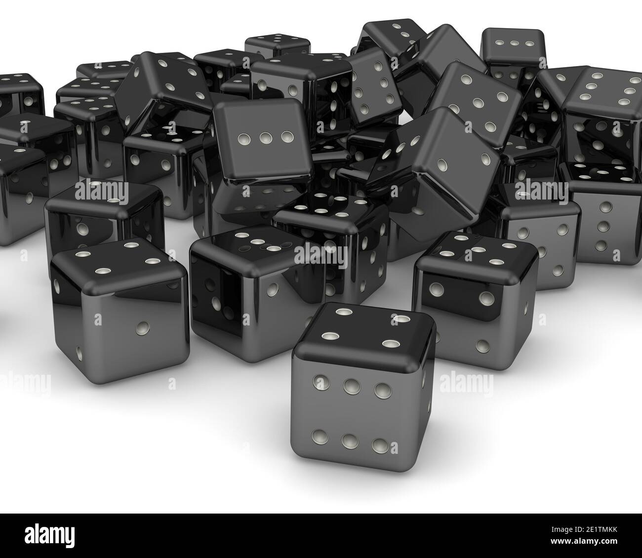 Dice pile heap group hi-res stock photography and images - Alamy