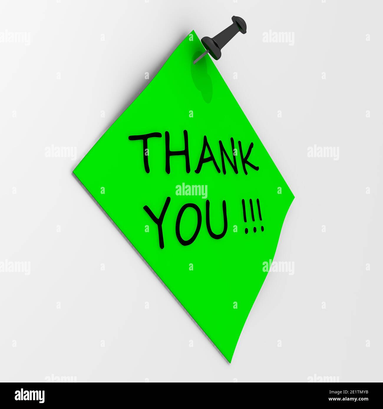 Sticky note thank you hi-res stock photography and images - Alamy