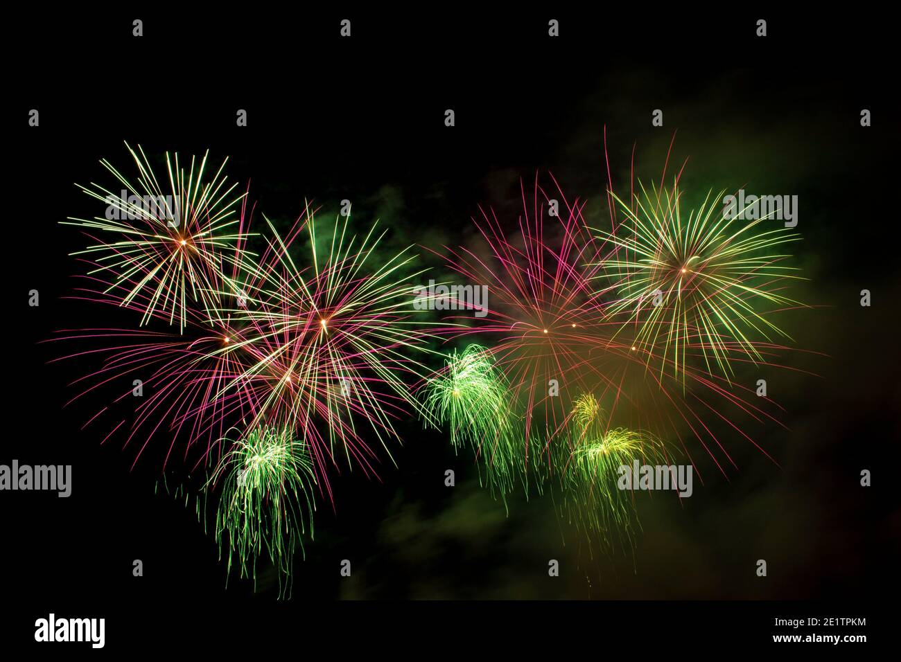 Fireworks in Northern Ireland Stock Photo - Alamy