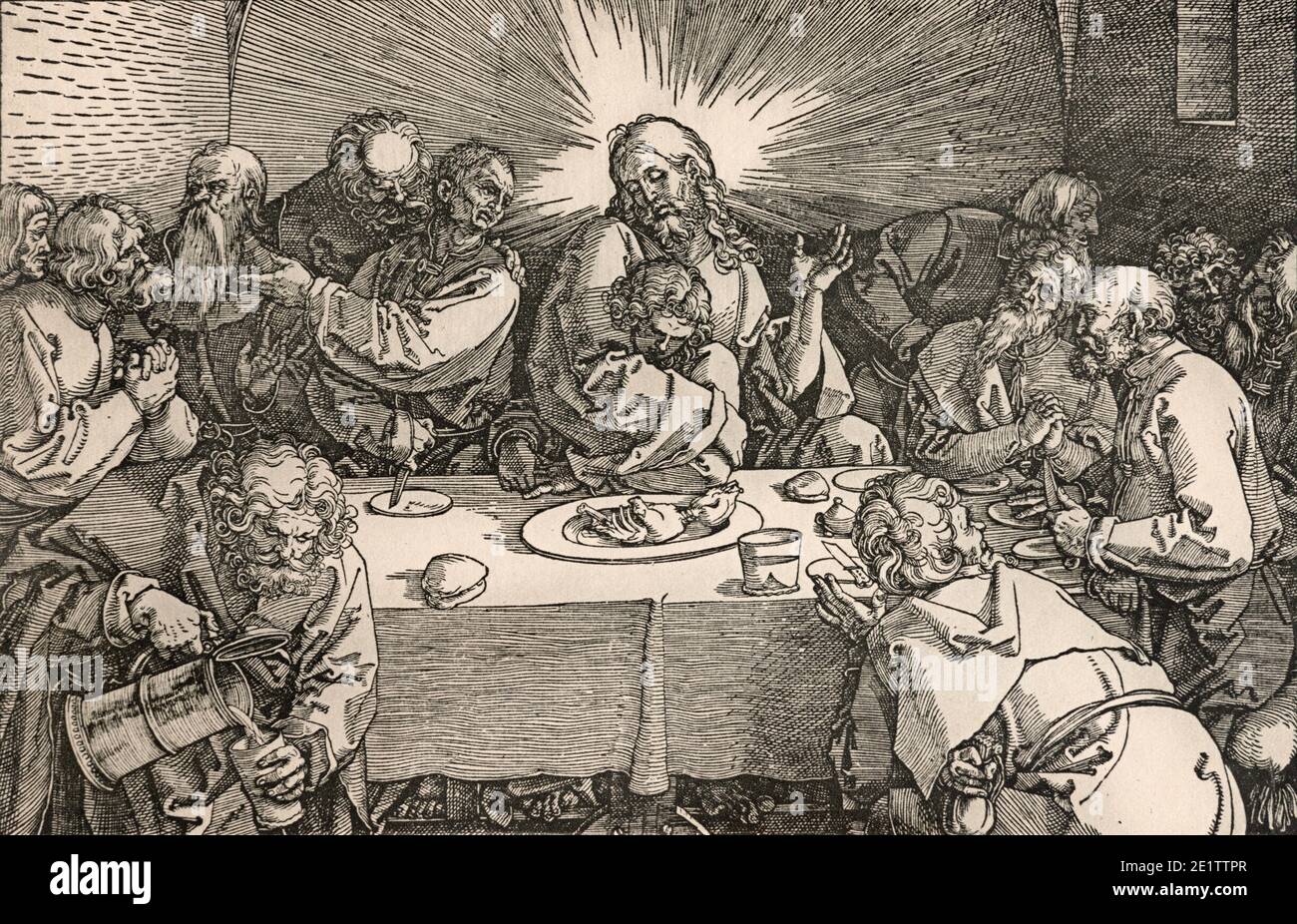 Last supper renaissance hi-res stock photography and images - Alamy