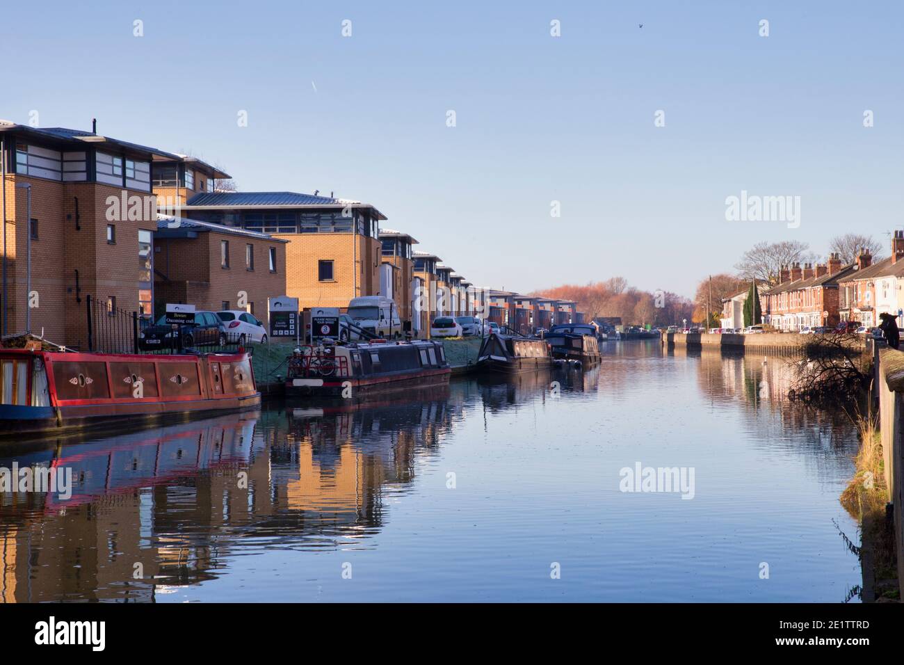 River Witham Lincoln Stock Photo - Alamy