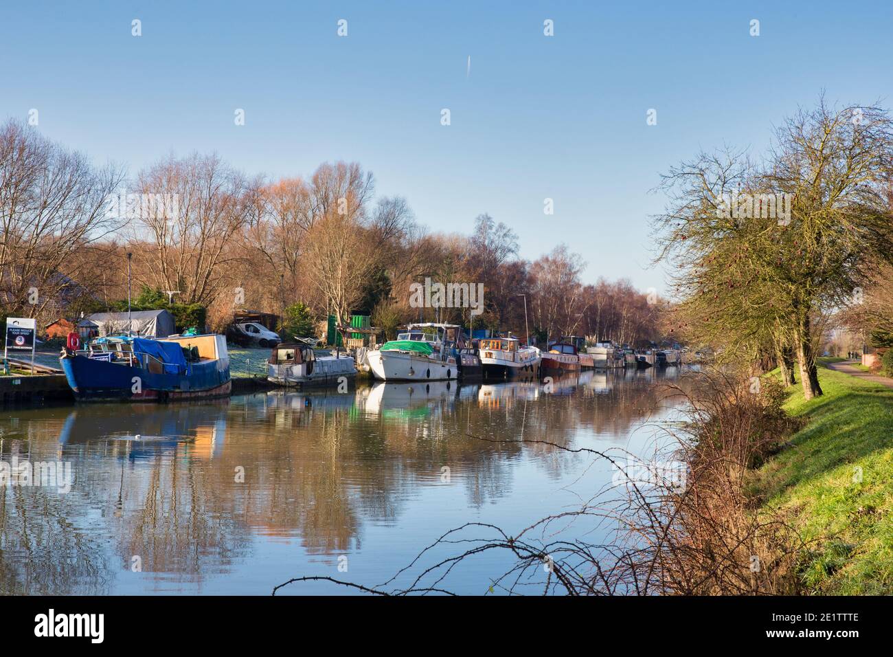 River Witham, Lincoln Stock Photo - Alamy
