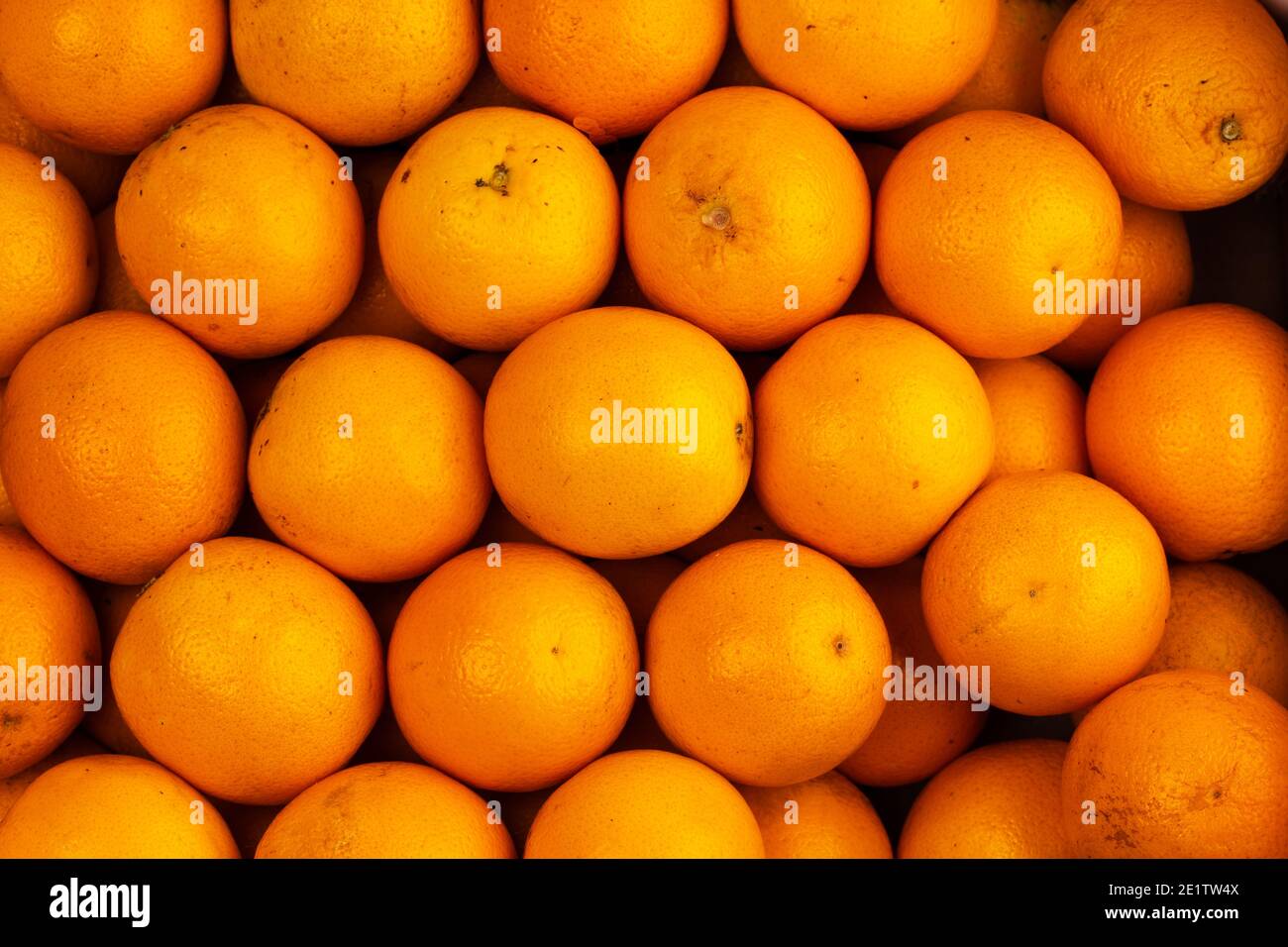 Healthy food, background. Orange Stock Photo - Alamy