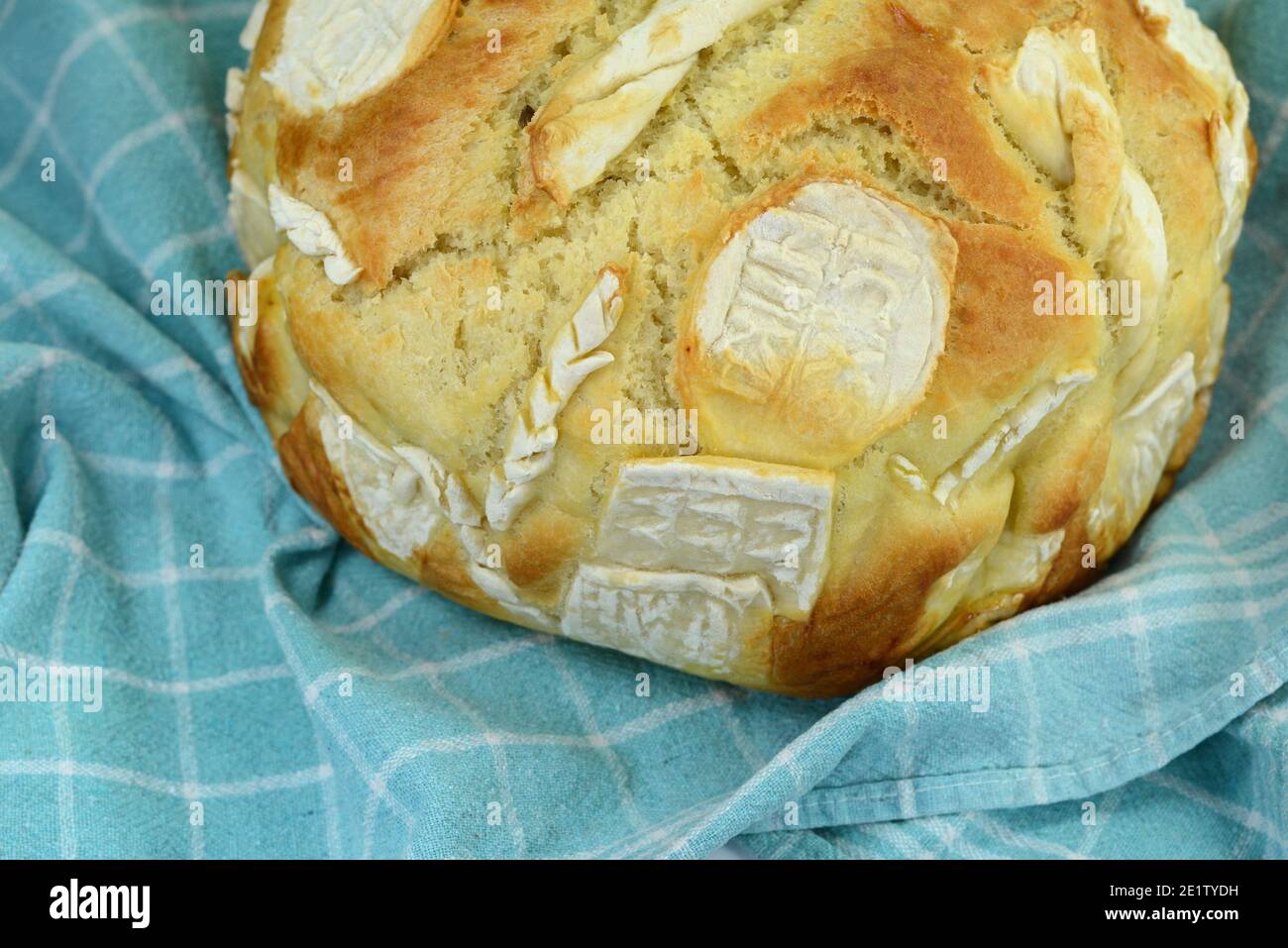 Homemade decorated Serbian slava bread Stock Photo - Alamy