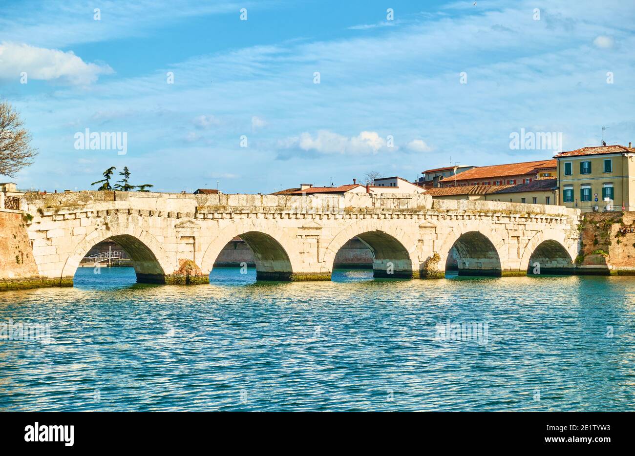 Tiberius bridge hi-res stock photography and images - Alamy