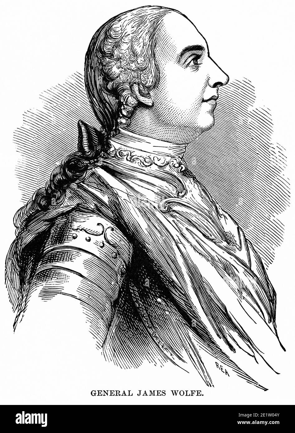 James wolfe portrait Cut Out Stock Images & Pictures - Alamy