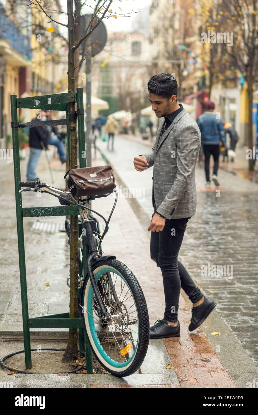 Picking bicycle hi-res stock photography and images - Alamy