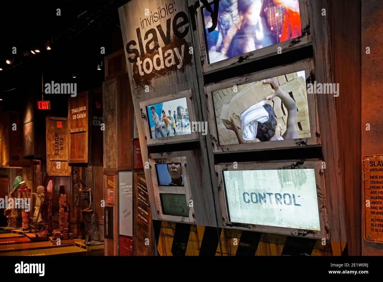 National Underground Railroad Freedom Center in Cincinnati Ohio Stock ...