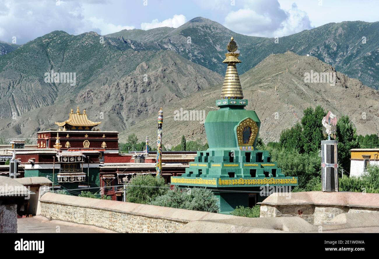 Samye temple hi-res stock photography and images - Alamy
