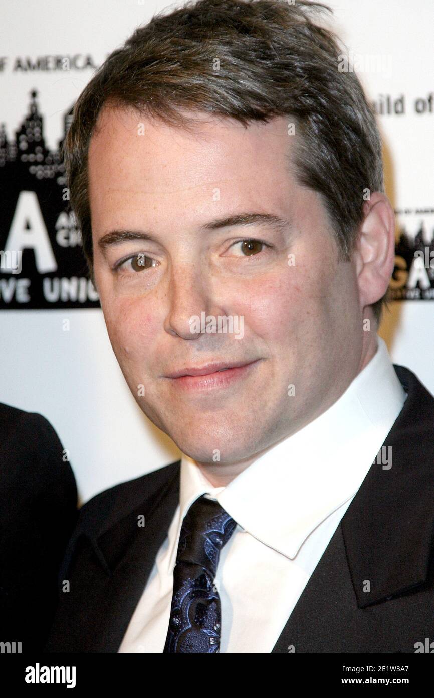 Matthew Broderick 2/11/07, Photo by Steve Mack/PHOTOlink Stock Photo ...