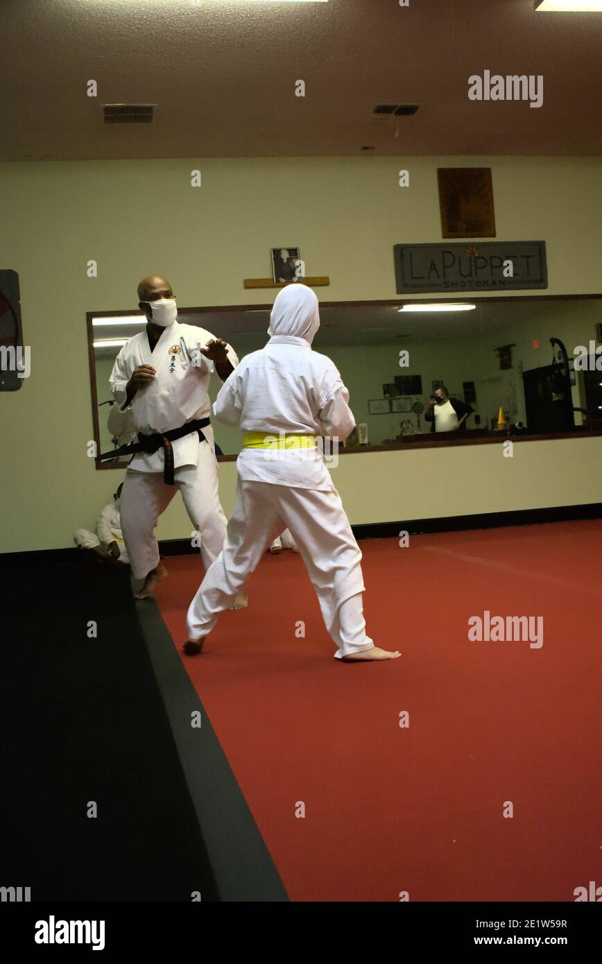 Pictures of my daughter's Karate Class for Editorial Uses.Hight quality ...