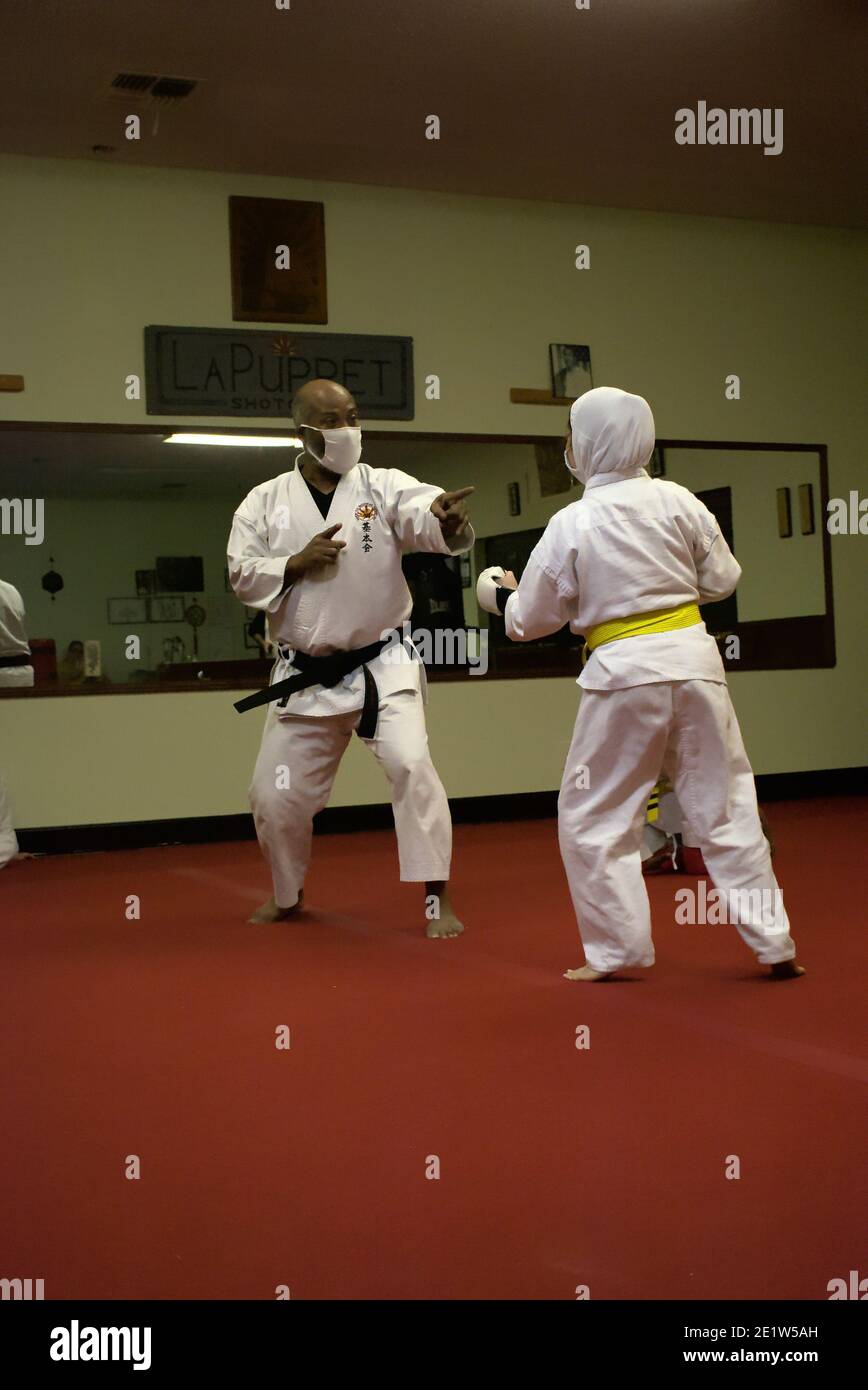Pictures of my daughter's Karate Class for Editorial Uses.Hight quality ...