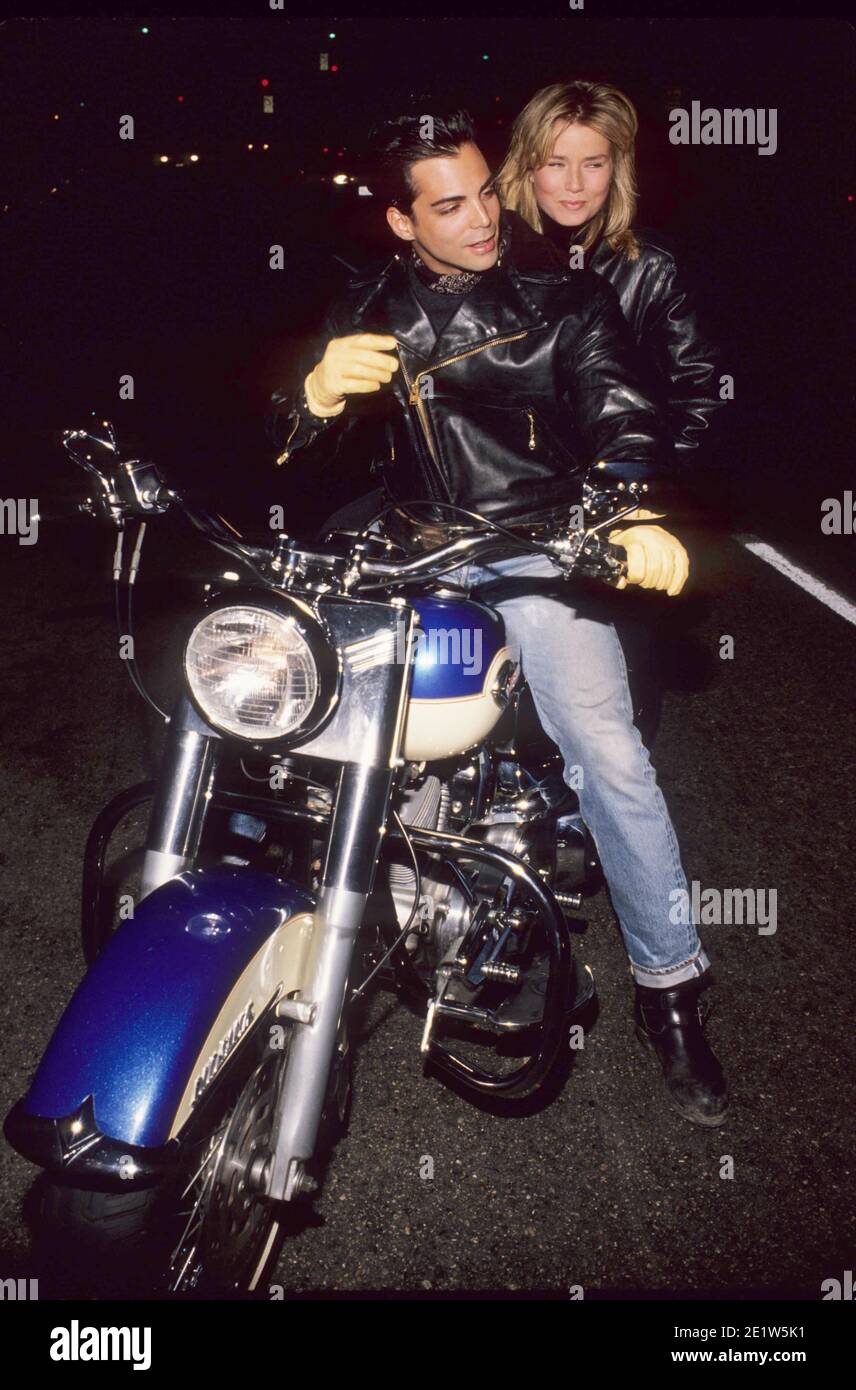 Richard Grieco and Kimber Sissons Credit: Ralph Dominguez/MediaPunch ...