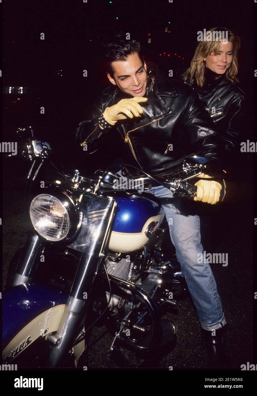 Richard Grieco and Kimber Sissons Credit: Ralph Dominguez/MediaPunch ...