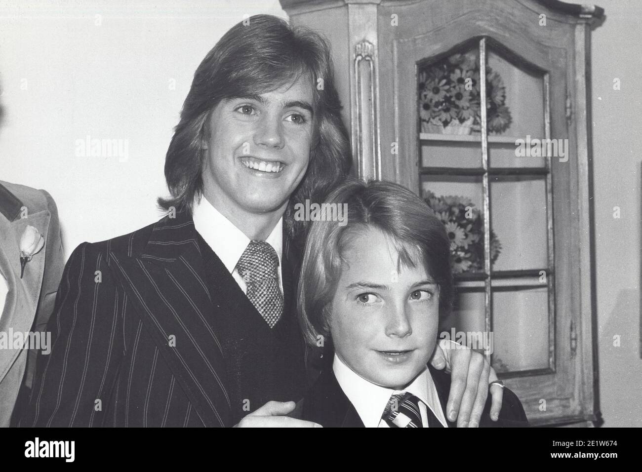 SHAUN CASSIDY with brother Ryan Credit: Ralph Dominguez/MediaPunch ...