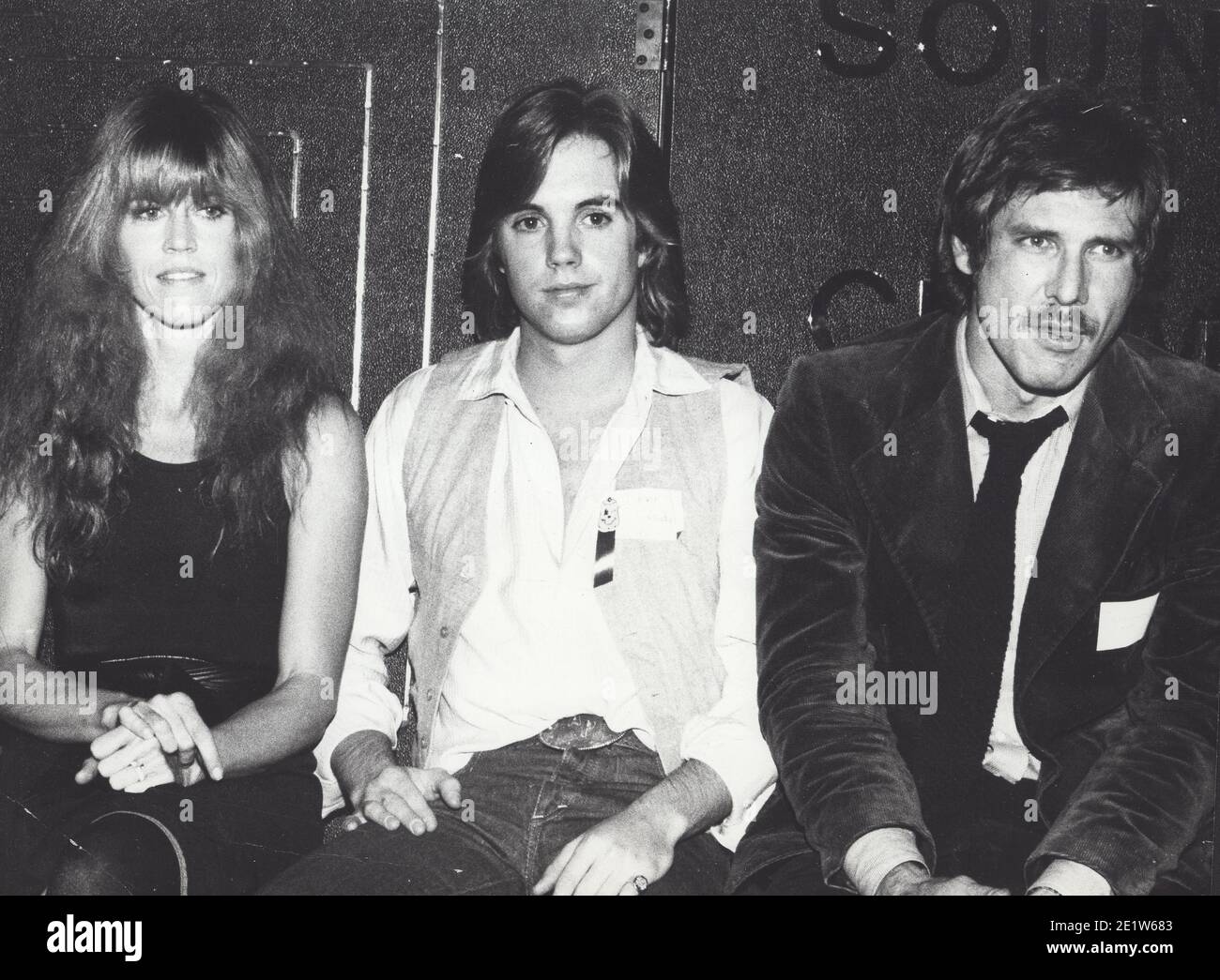 SHAUN CASSIDY with Jane Fonda Harrison Ford Credit: Ralph Dominguez ...