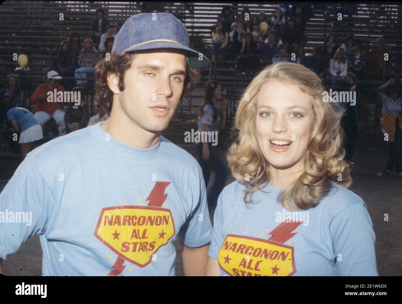 GREGORY HARRISON with Susan Walden r3864a Credit: Ralph Dominguez ...
