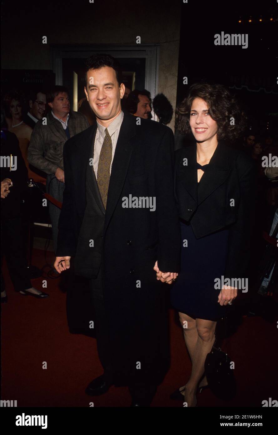 TOM HANKS with Rita Wilson Credit: Ralph Dominguez/MediaPunch Stock ...