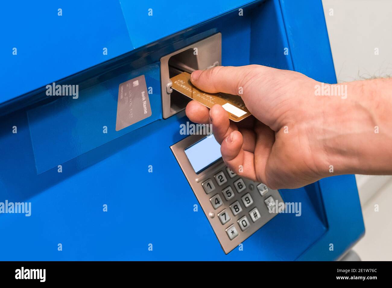 Hand inserts hi-res stock photography and images - Alamy