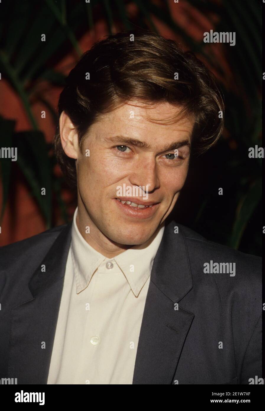 WILLEM DAFOE 1987 f3907 Credit: Ralph Dominguez/MediaPunch Stock Photo ...