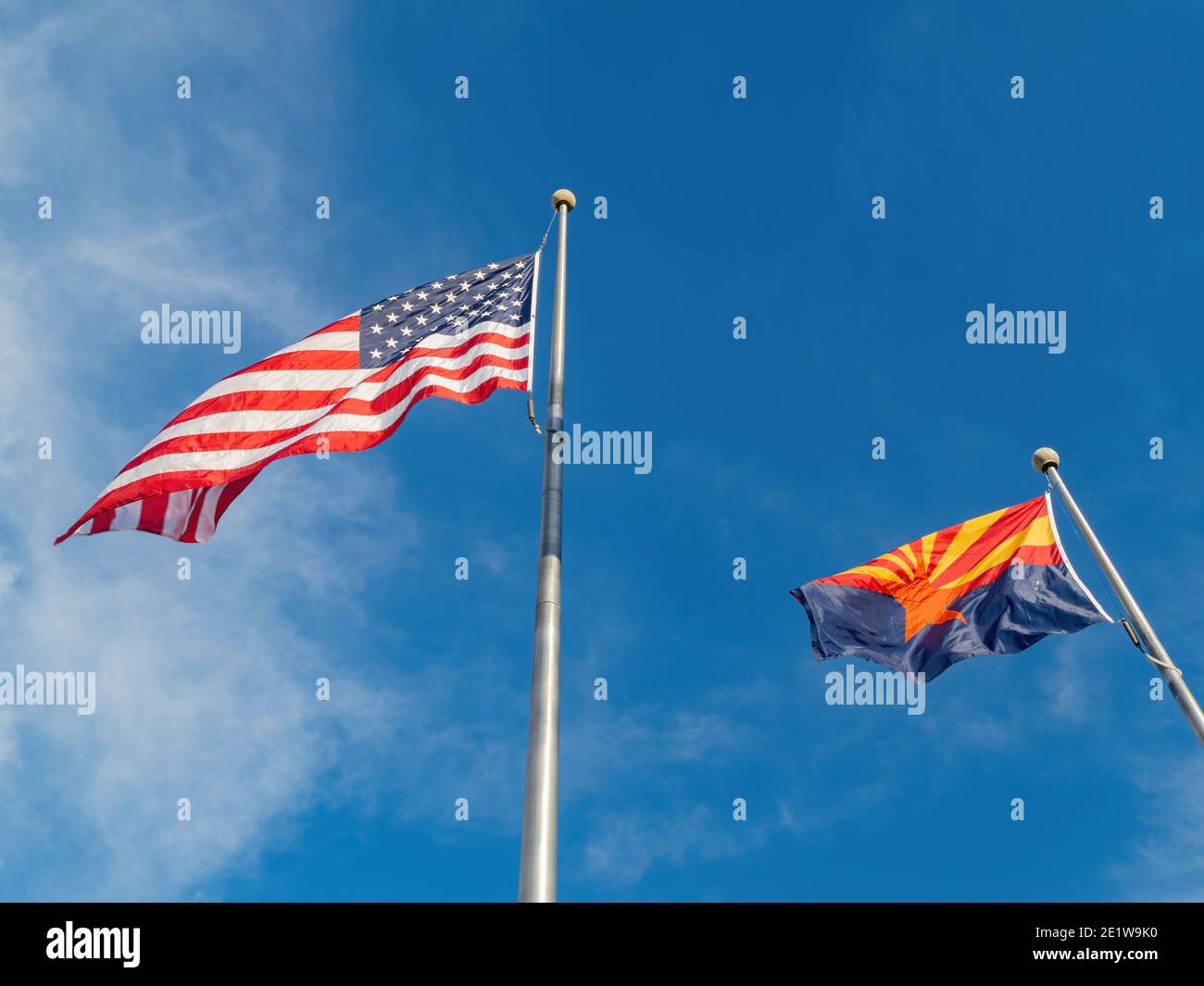 Arizona state flag hi-res stock photography and images - Alamy