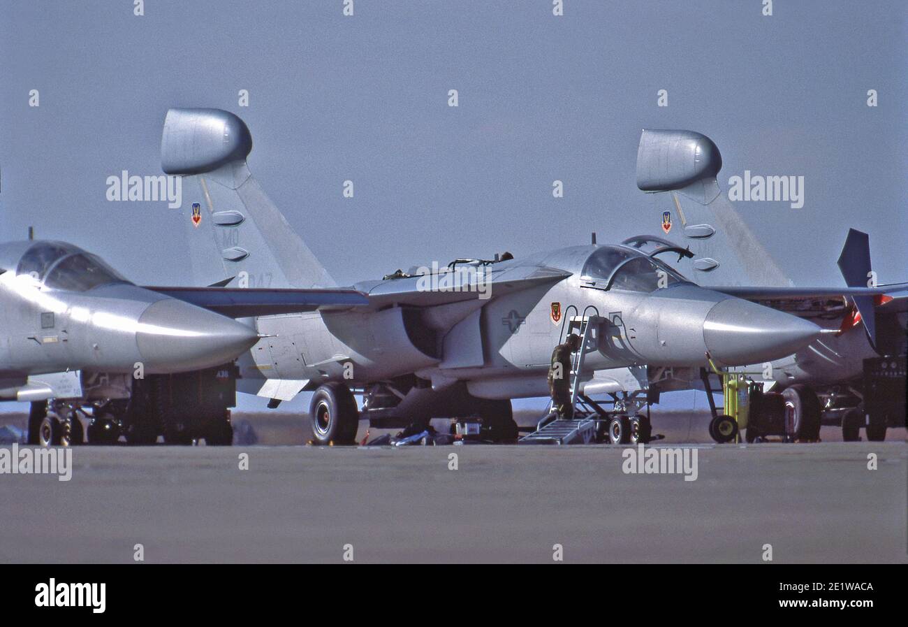 General Dynamics-Grumman EF111-A Raven Variable Pitch wing electronic ...