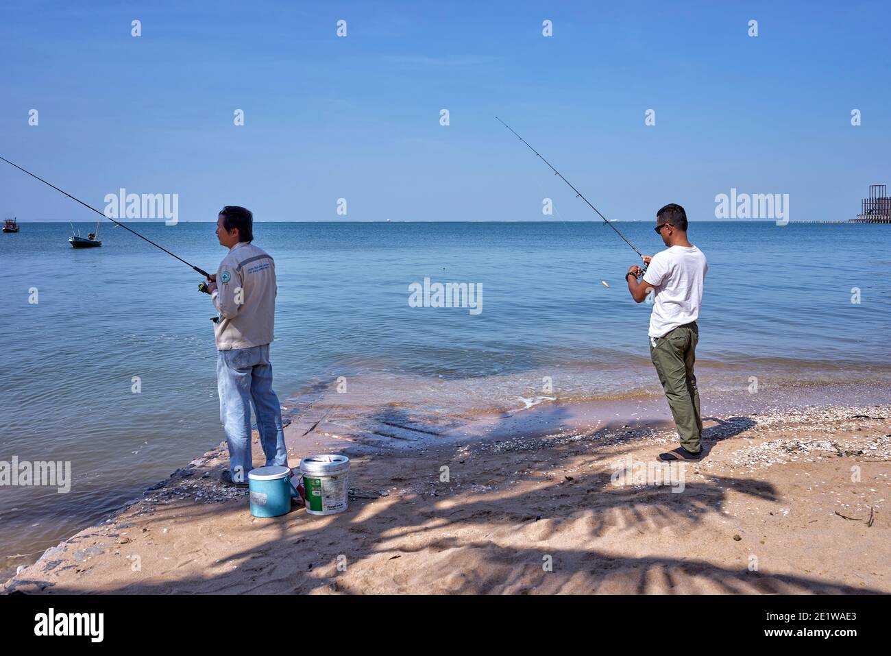 Asian men beach hi-res stock photography and images - Alamy