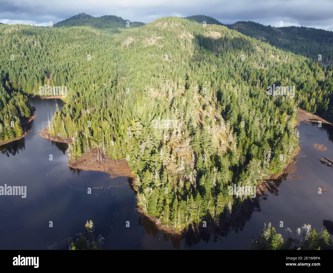 Grass Lake, Sooke Hills Stock Photo - Alamy