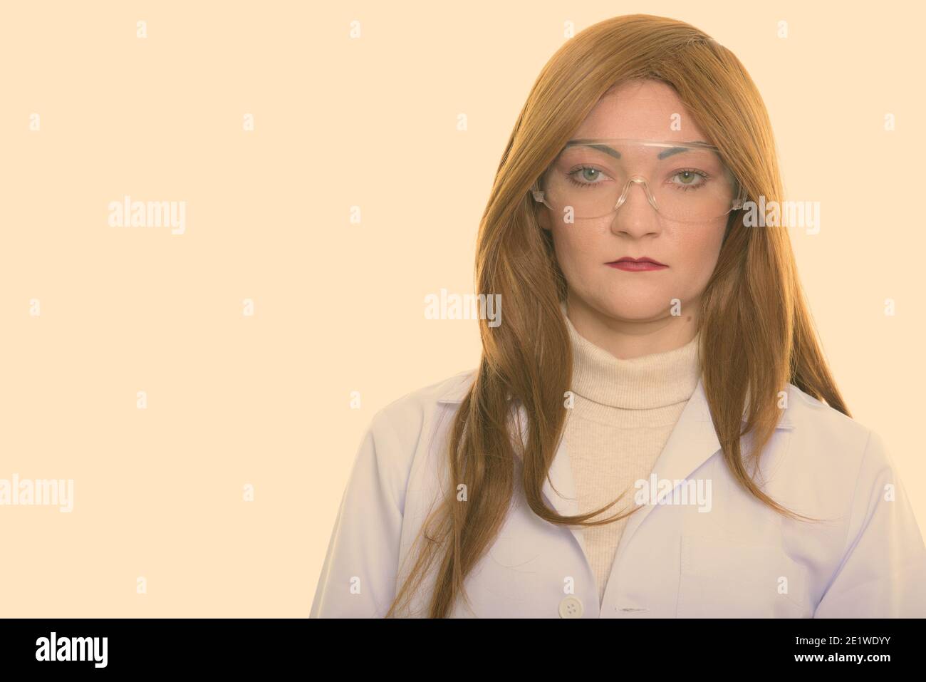 Red hair lady doctor hi-res stock photography and images - Alamy