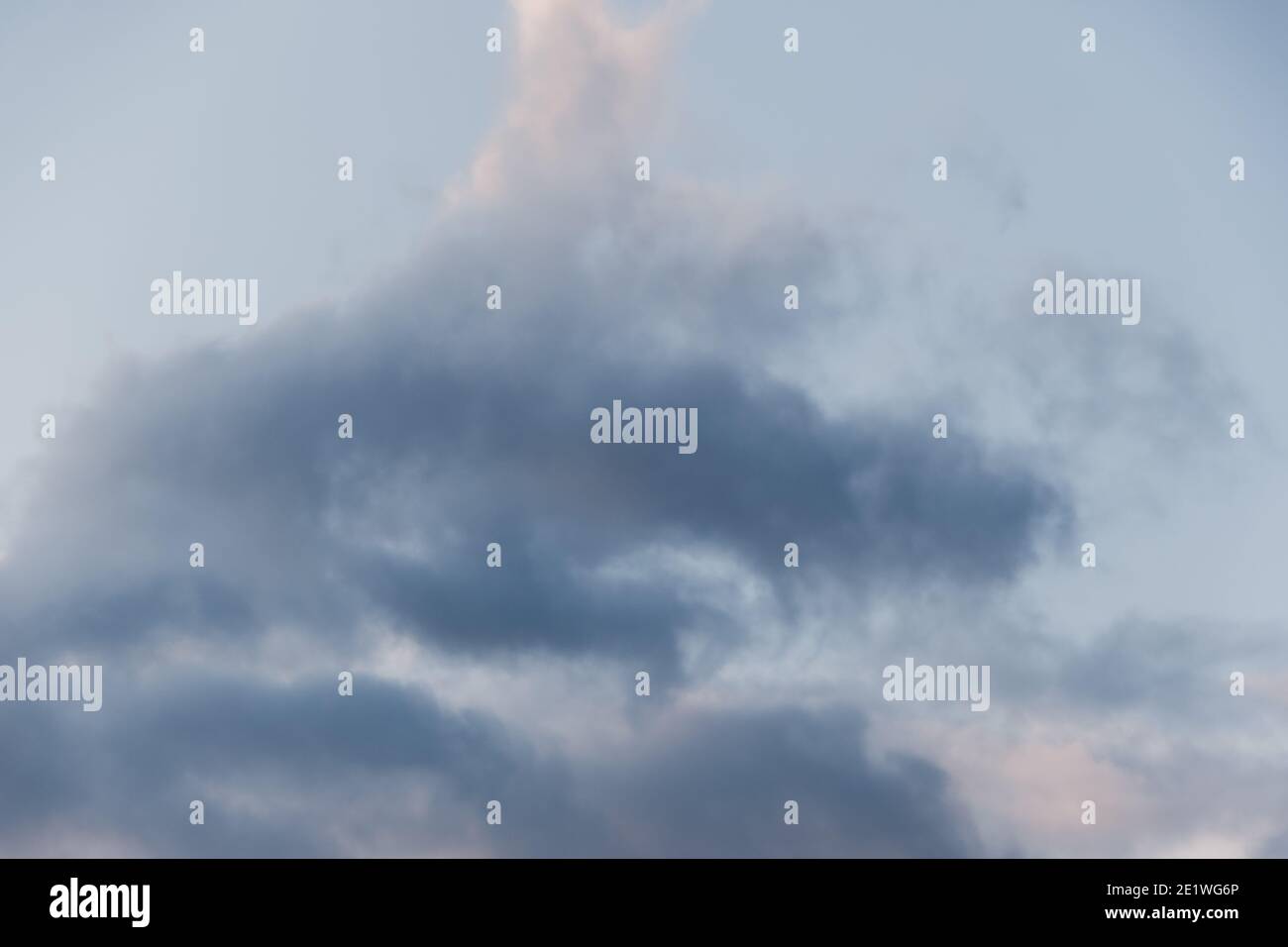 Soft cloud texture on blue sky background Stock Photo - Alamy