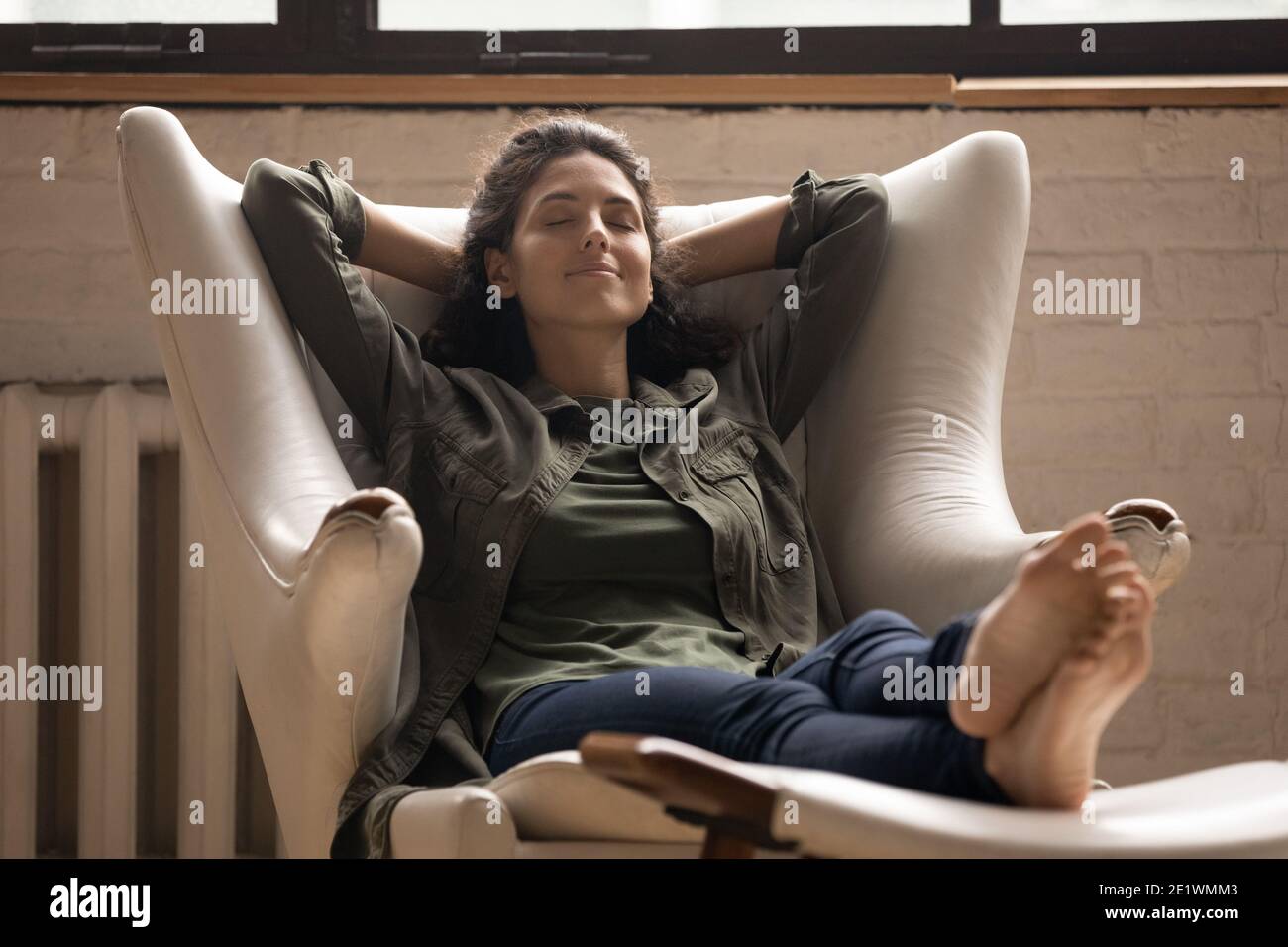 Sit in chair hi-res stock photography and images - Alamy