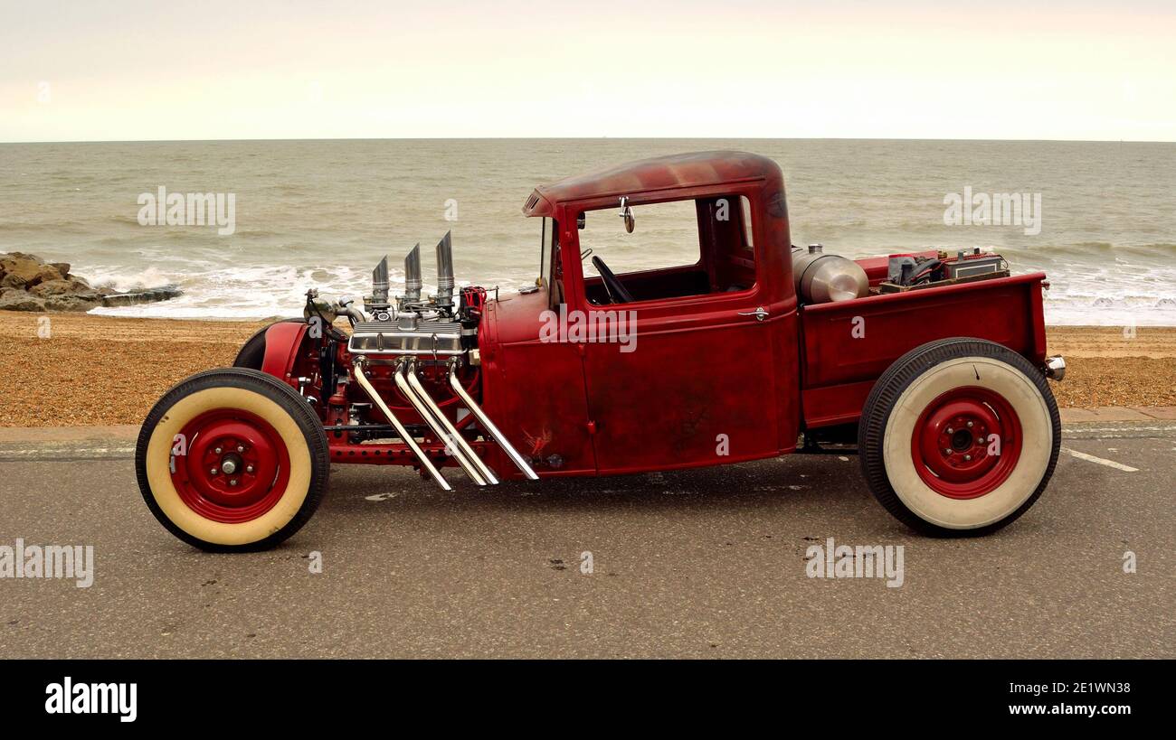 Hot rod flames hi-res stock photography and images - Alamy