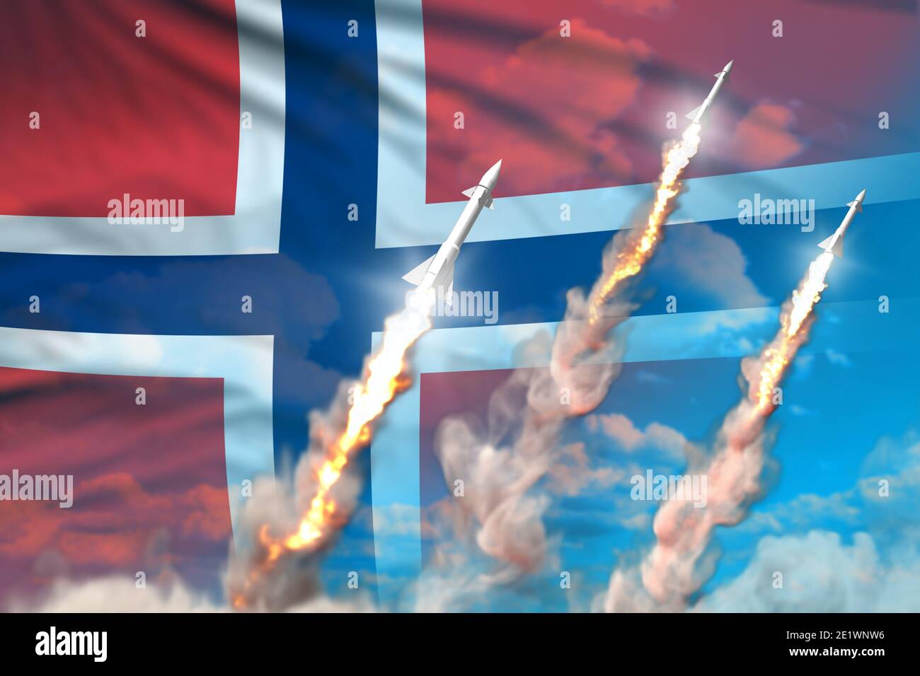 Norway supersonic missile launch - modern strategic nuclear rocket ...