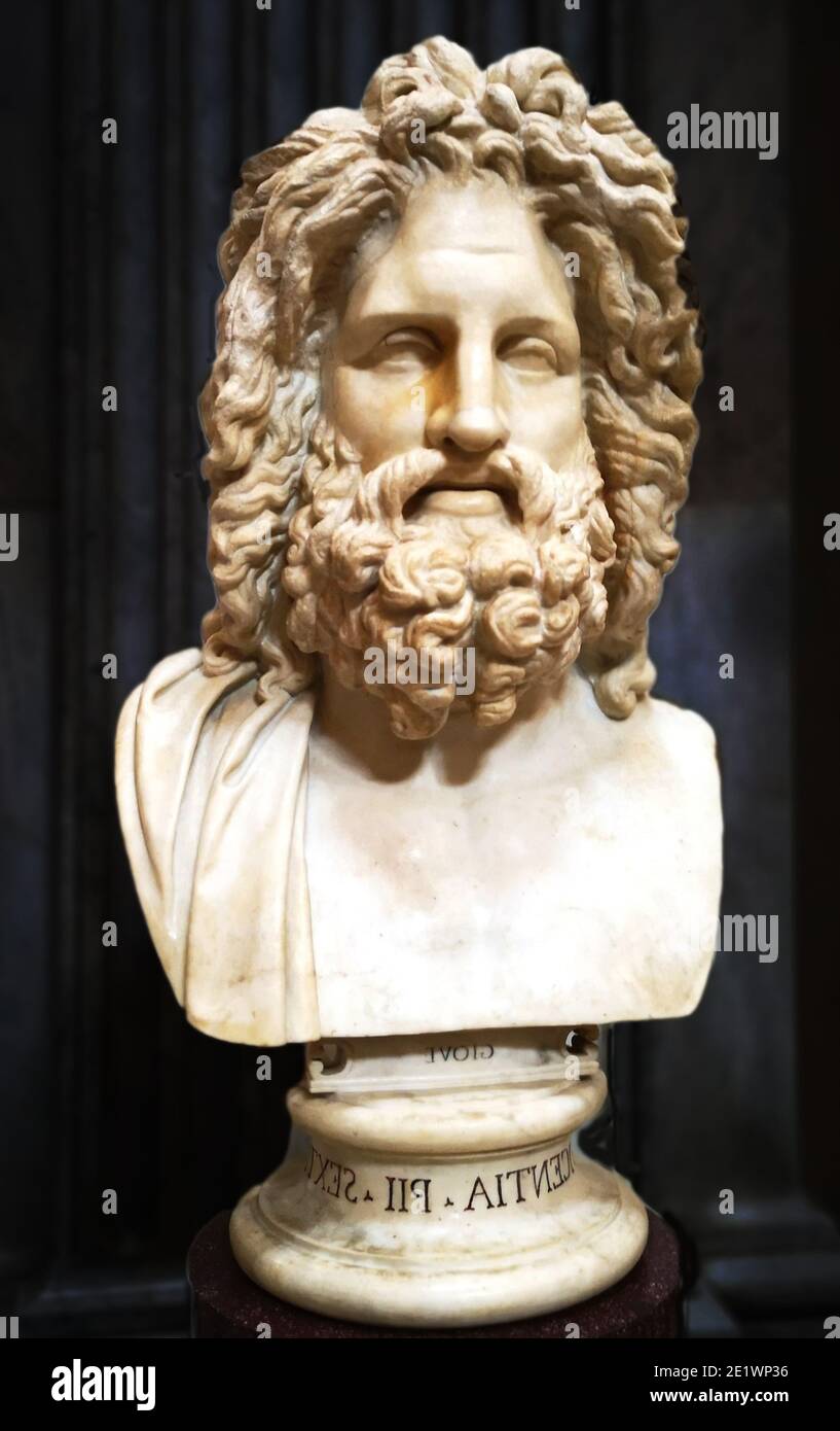 6719. Jupiter the main deity of Roman religion, god of the sky and ...