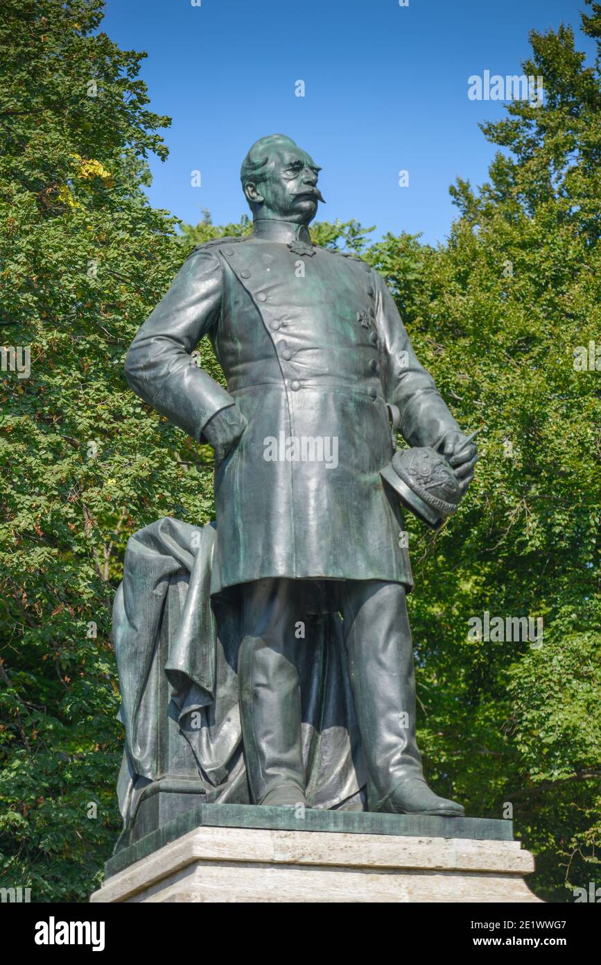 Denkmal Albrecht von Roon, Grosser Stern, Tiergarten, Mitte, Berlin ...
