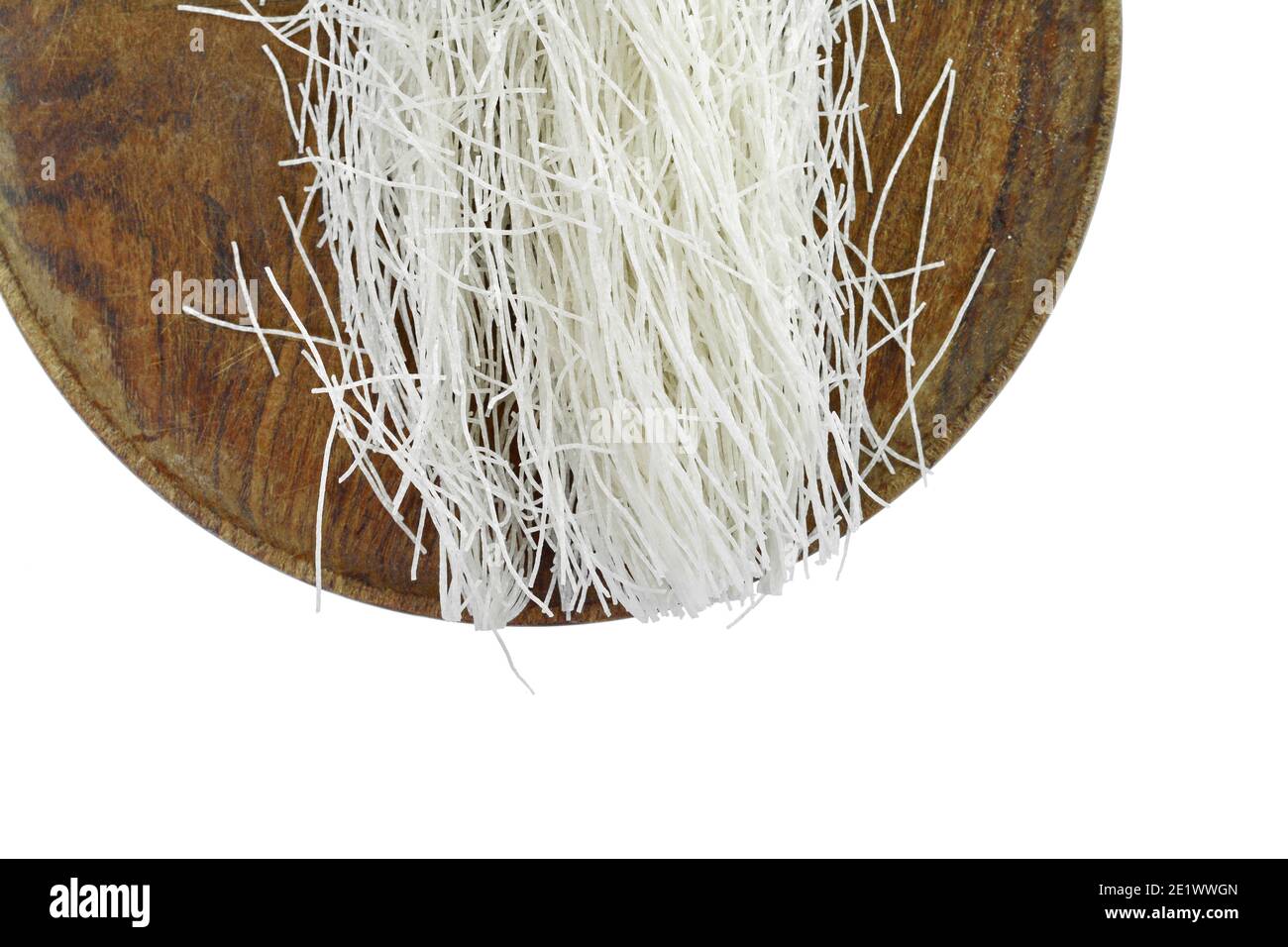 Dried Raw rice flour noodles Stock Photo - Alamy