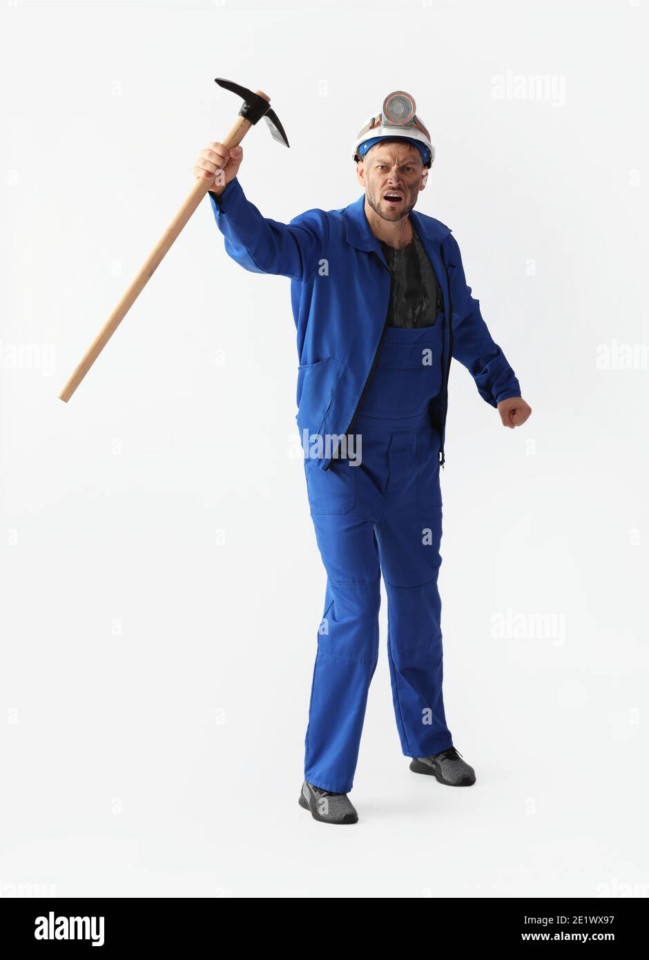 Angry miner hi-res stock photography and images - Alamy