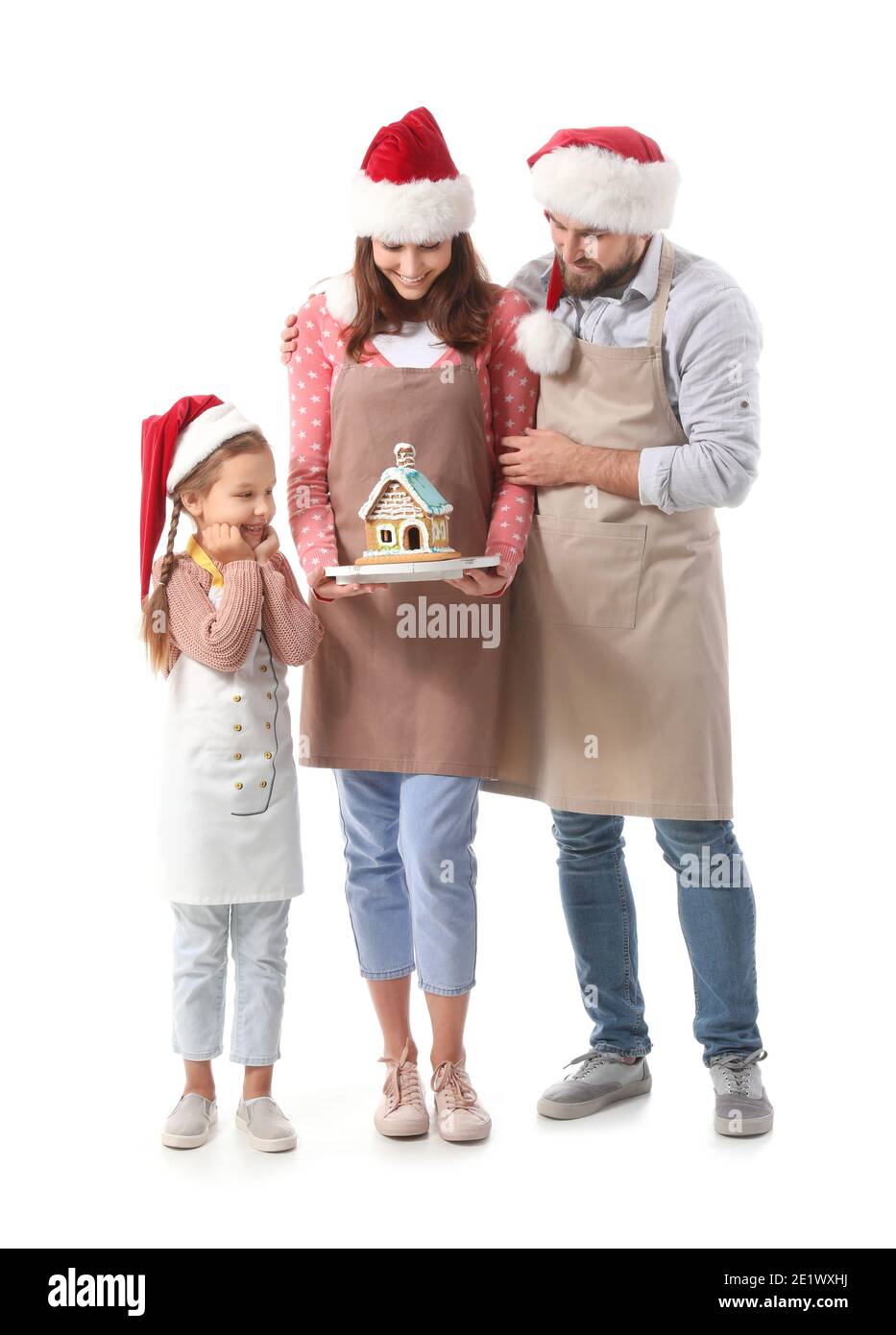 Mother daughter new year celebration Cut Out Stock Images & Pictures ...