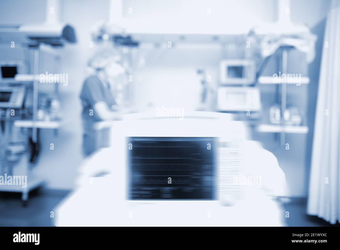 Woman in intensive care unit hi-res stock photography and images - Alamy