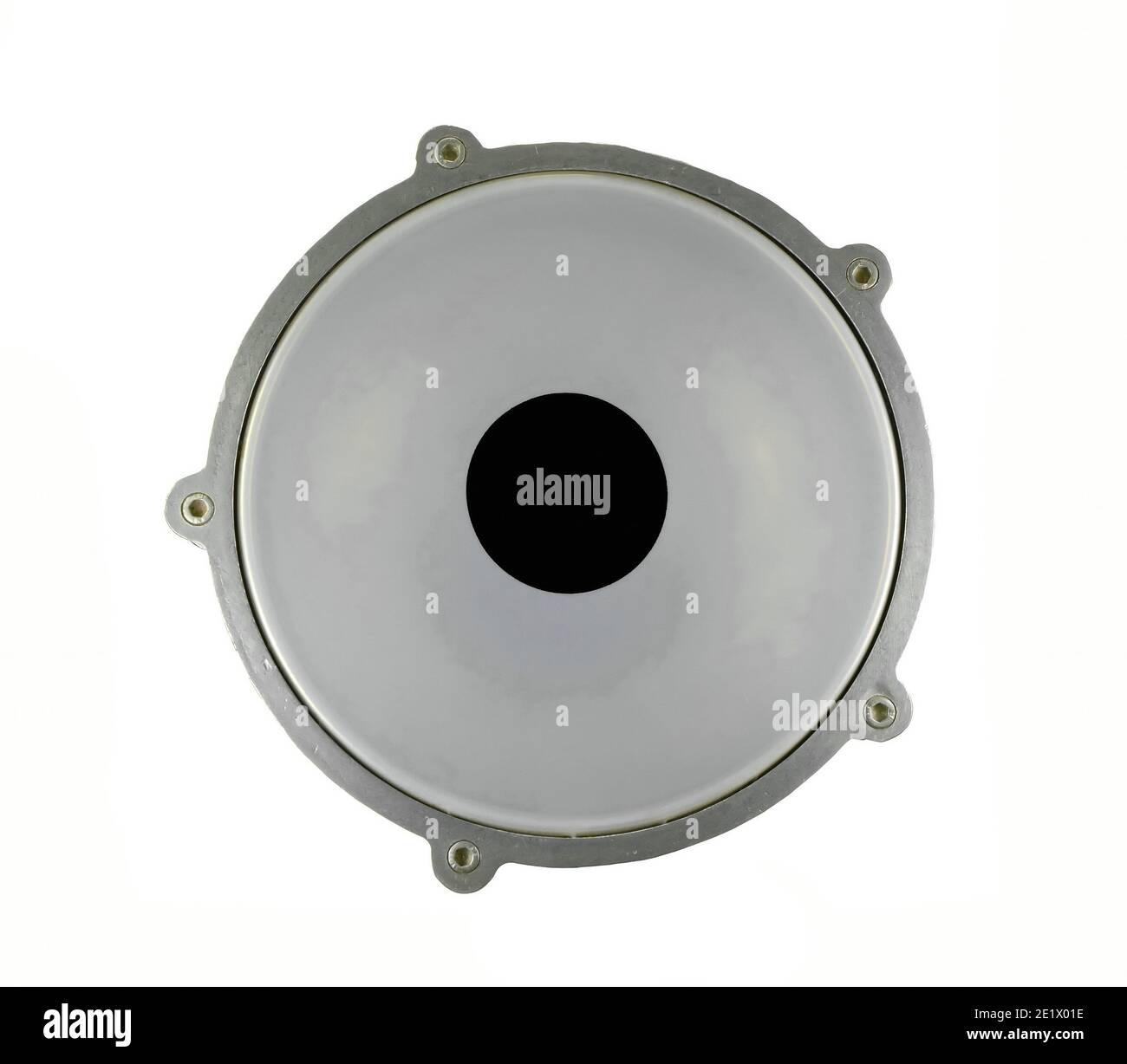 Ornate turkish silver drum isolated on white background. Drum, Dabruka ...