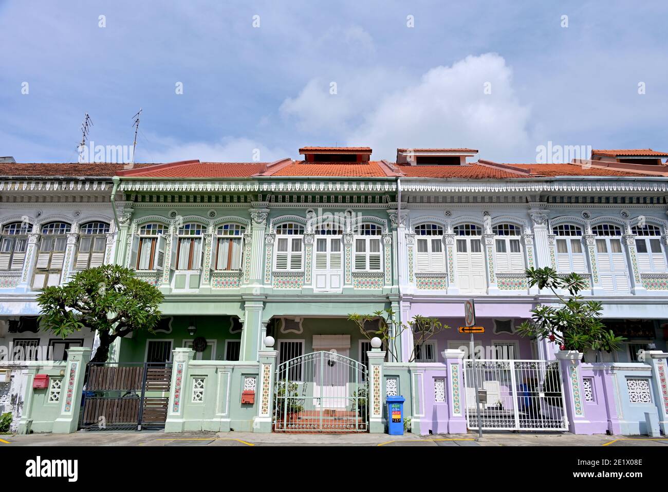 Peranakan houses singapore hi-res stock photography and images - Alamy