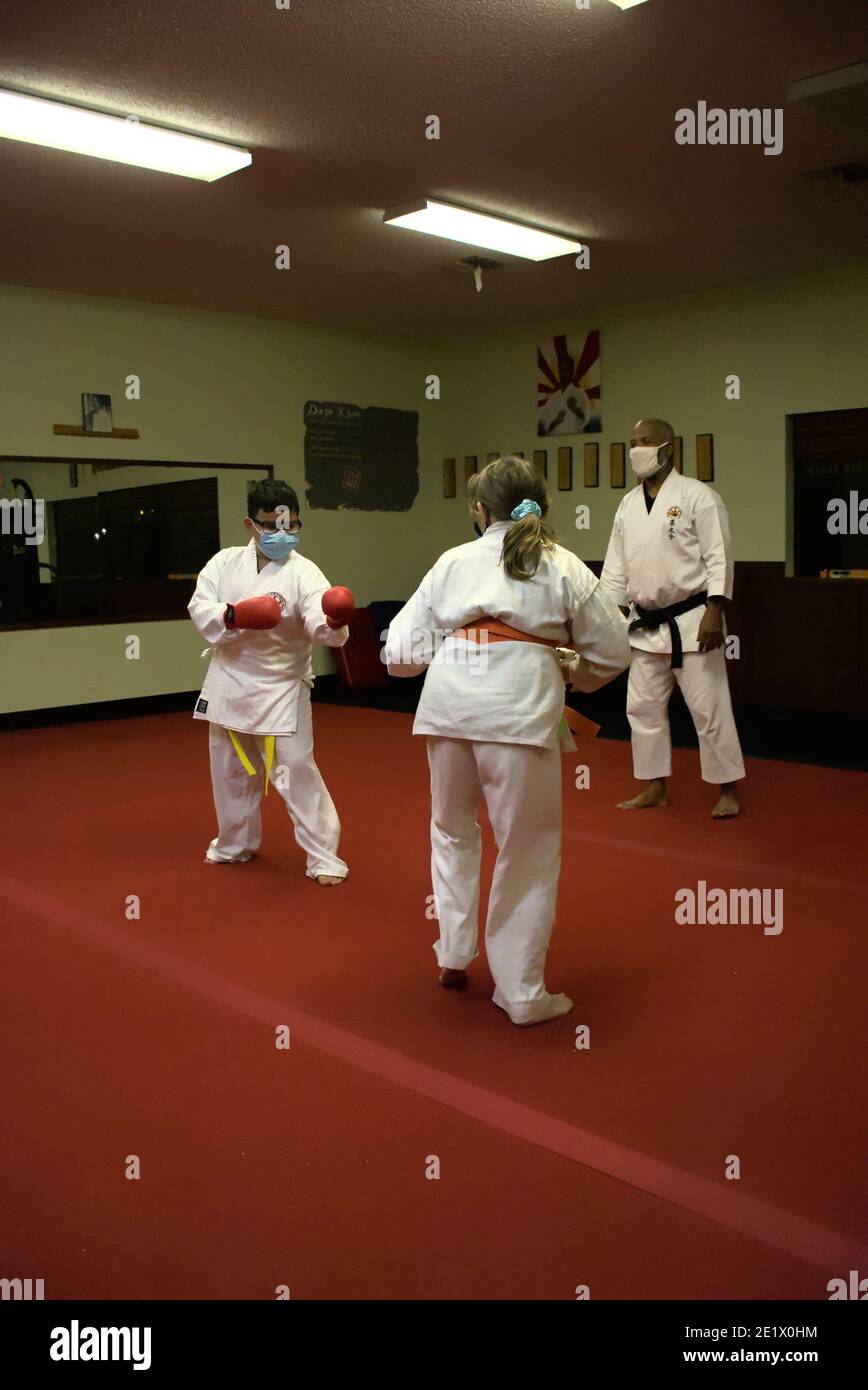 Pictures of my daughter's Karate Class for Editorial Uses.Hight quality ...