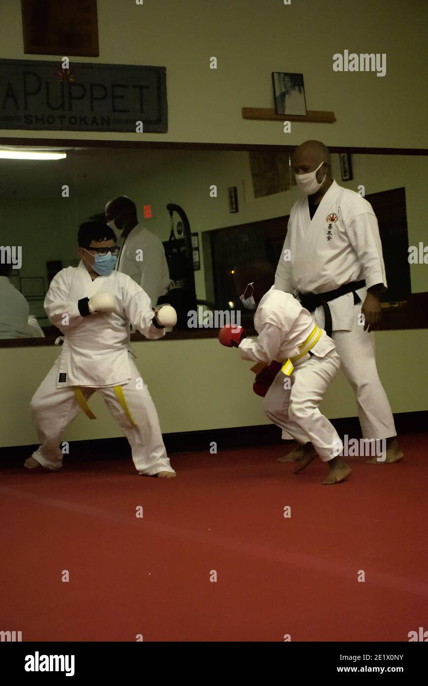 Pictures of my daughter's Karate Class for Editorial Uses.Hight quality ...