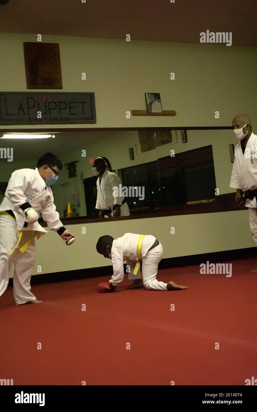 Pictures of my daughter's Karate Class for Editorial Uses.Hight quality ...